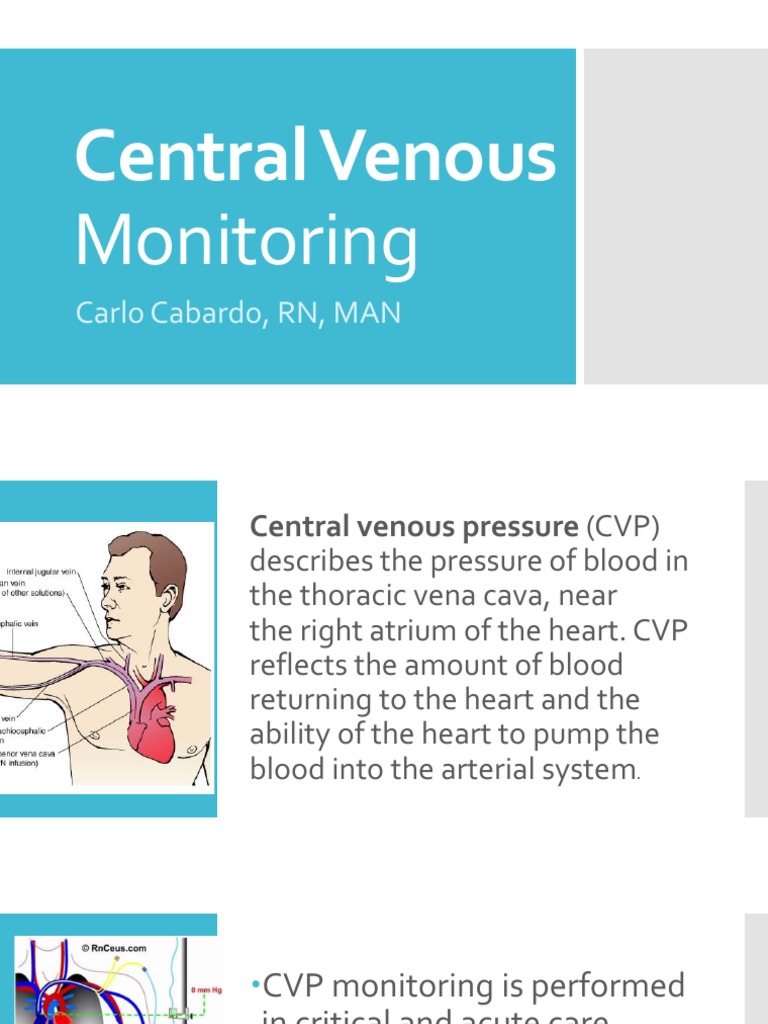 Central Venous Monitoring 2022 | PDF | Heart | Vein