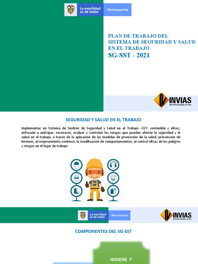 Plan SG SST 2021 | PDF