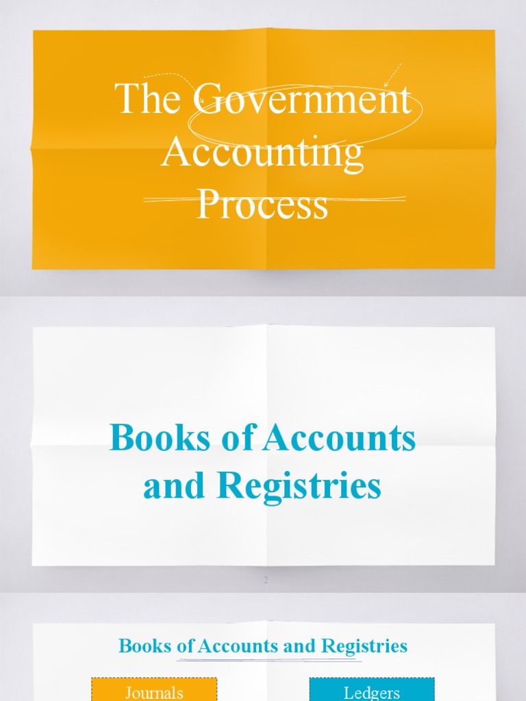 Government Accounting Process Books and Registries | PDF | Payroll Tax ...