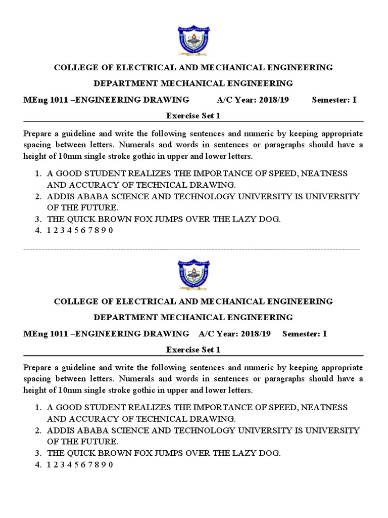 Chapter 1 LETTERING | PDF