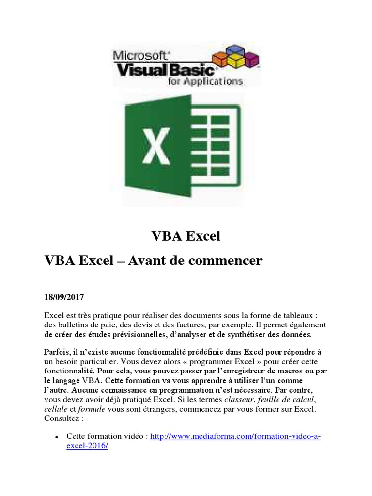 VBA Excel | PDF