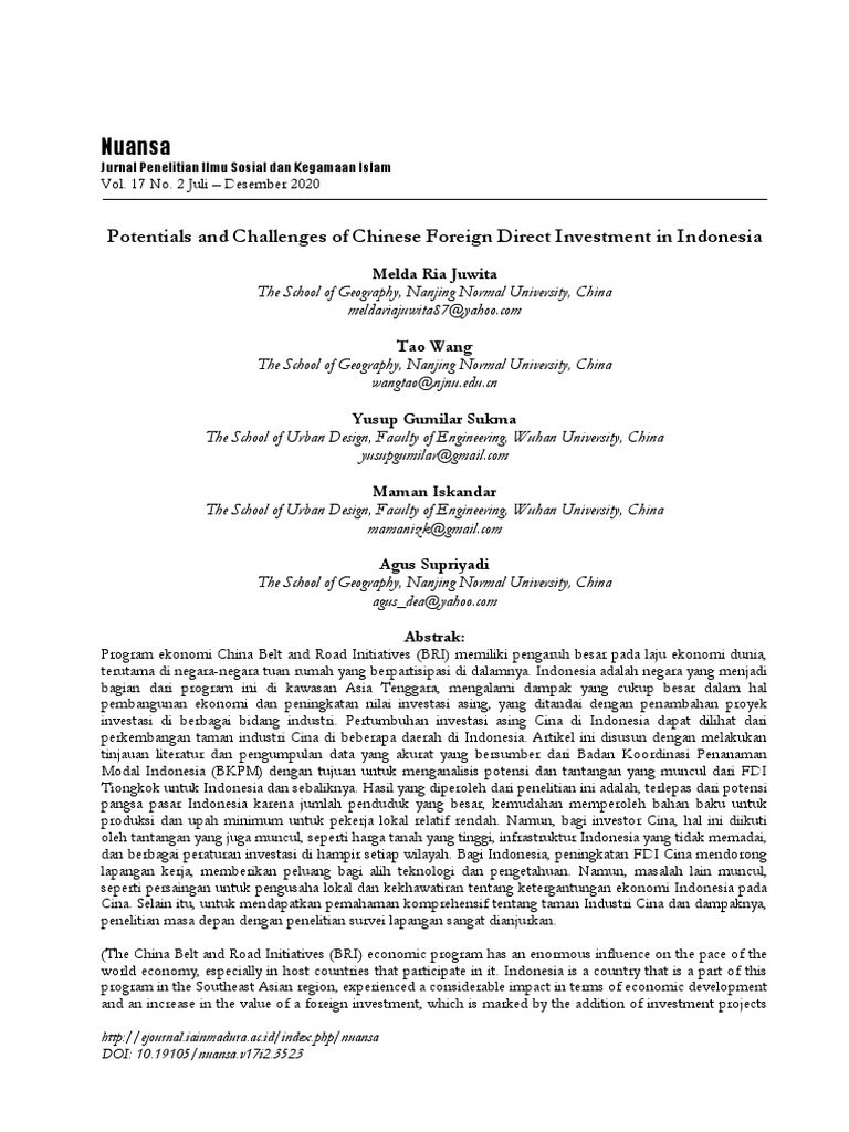 Potentials and Challenges of Chinese | PDF