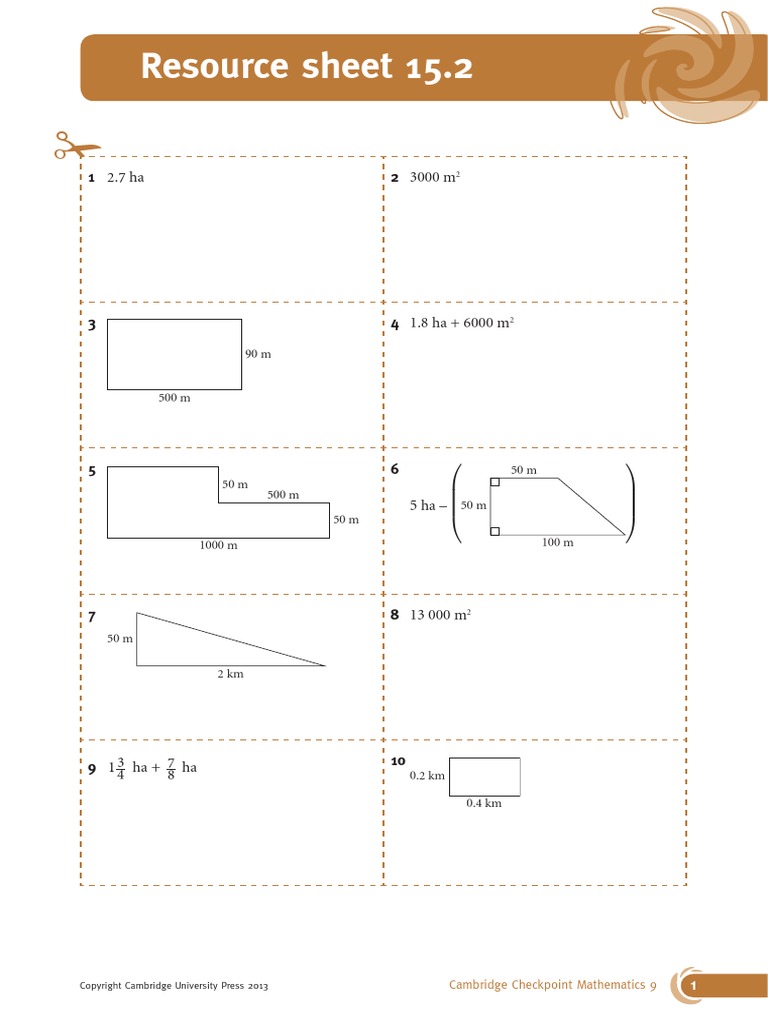 Resource Sheet 15.2 | PDF