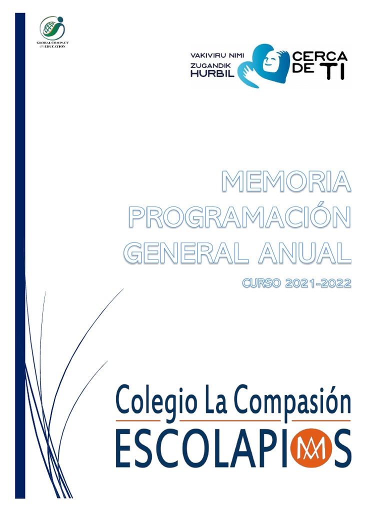 Memoria CE PGA 21-22 | PDF | Maestros | Evaluación