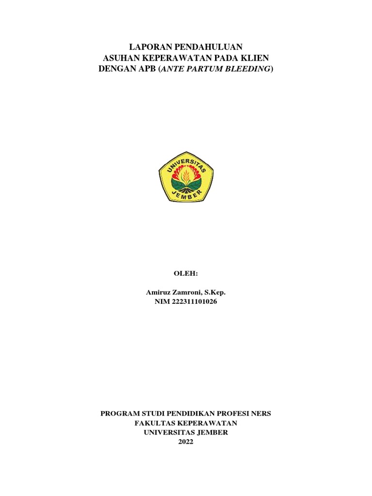 Asuhan Keperawatan APB | PDF