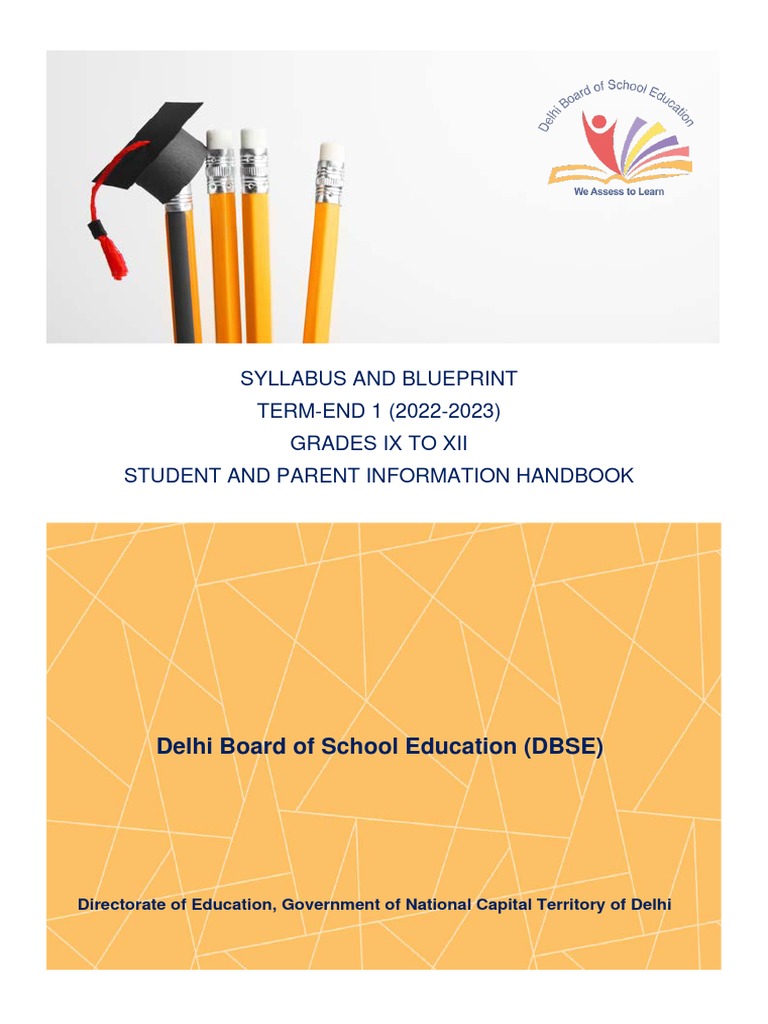 Syllabus and Blue Print - Grades 9 To 12 | PDF | Euclidean Vector ...