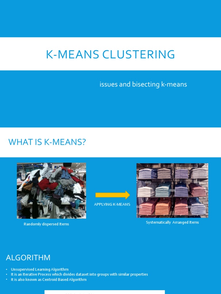 K Means Clustering | PDF