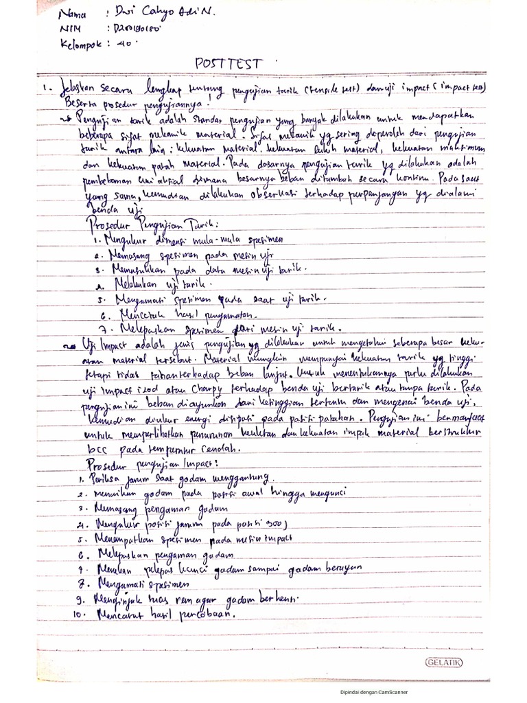 Dwi Cahyo Adi Nugroho - D200190150 | PDF