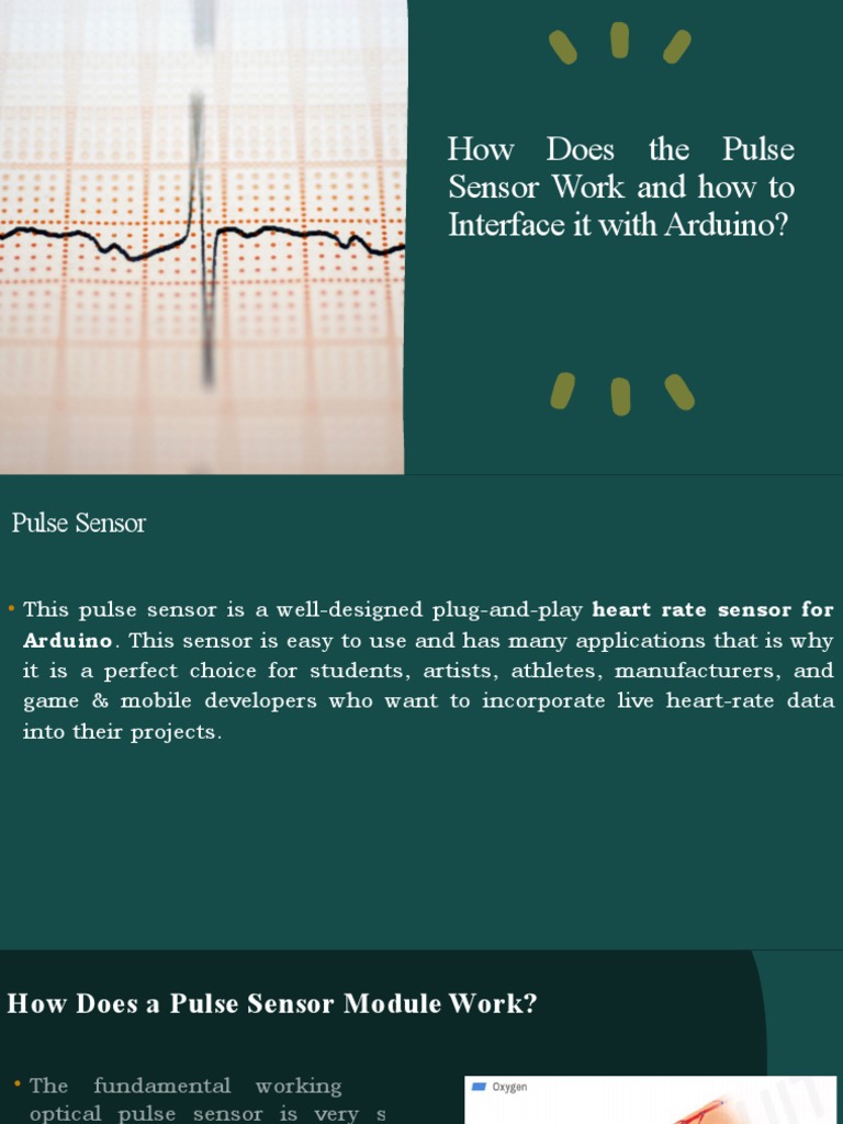 Interfacing a Pulse Sensor with Arduino: A Guide to Measuring Heart ...