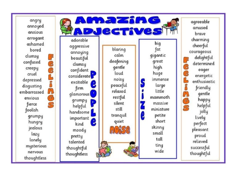 List of Adjectives | PDF