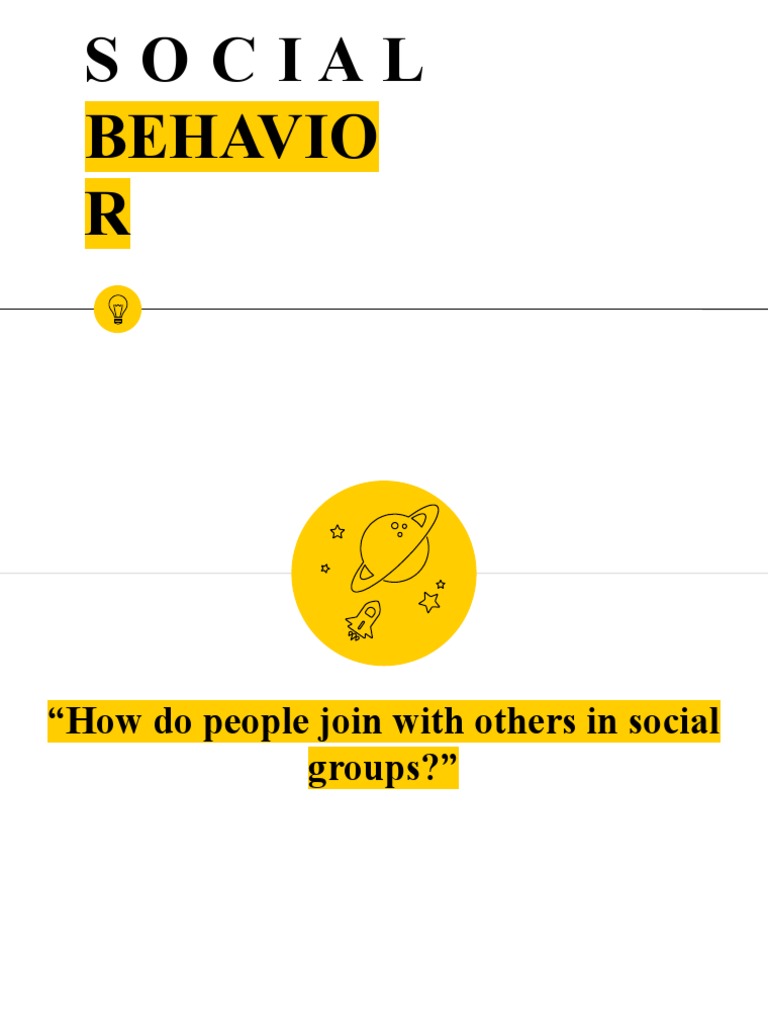 Social Behavior | PDF | Color | Group Processes Social Behavior | PDF | Color | Group Processes