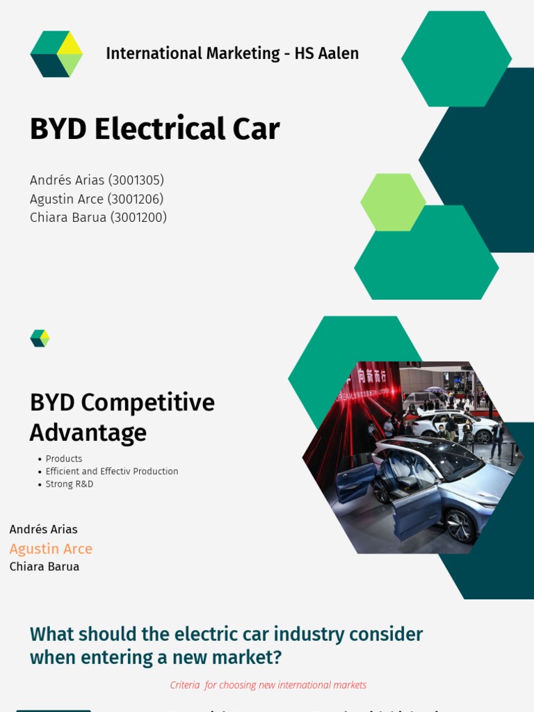 Analyzing BYD's Electric Vehicle Business and Market Entry Strategies ...