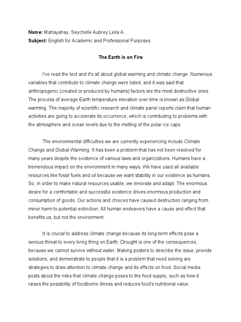 EAPP Reaction Paper | PDF