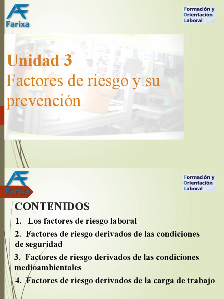Fol 3 Factores de Riesgo y Su Prevencion 2022 | PDF | Intimidación | Infección
