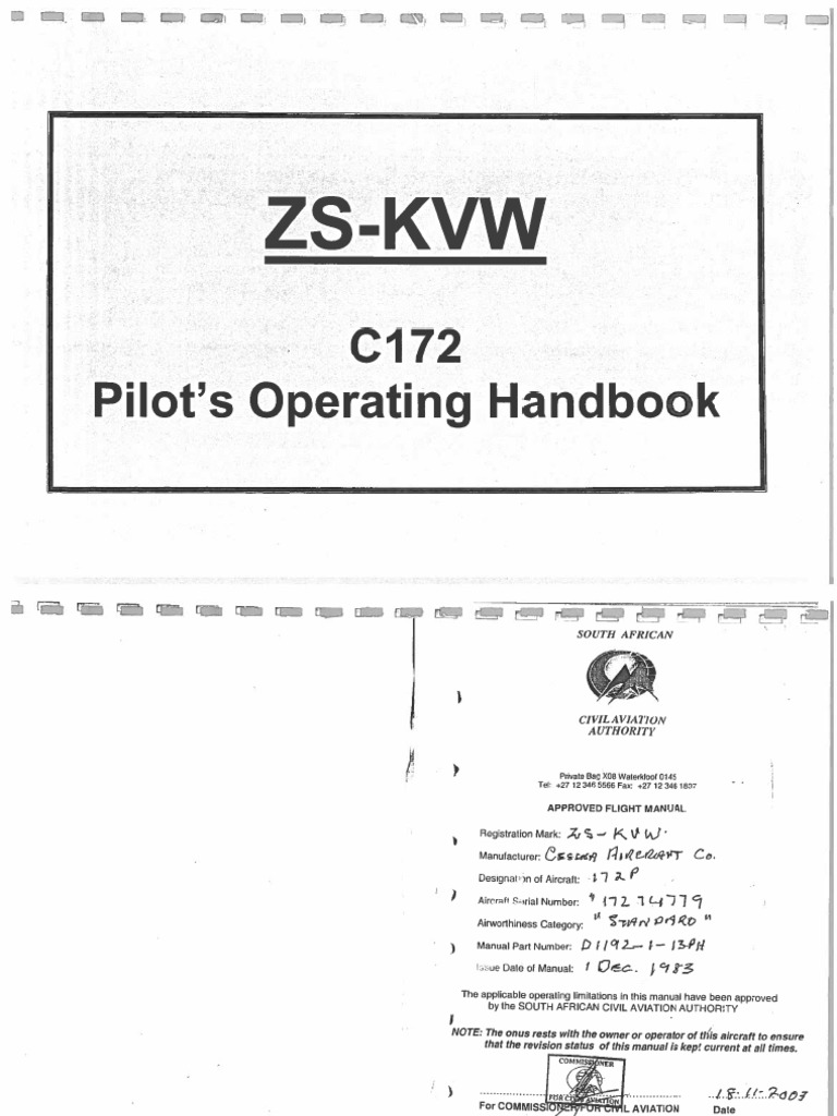C172 P POH | PDF