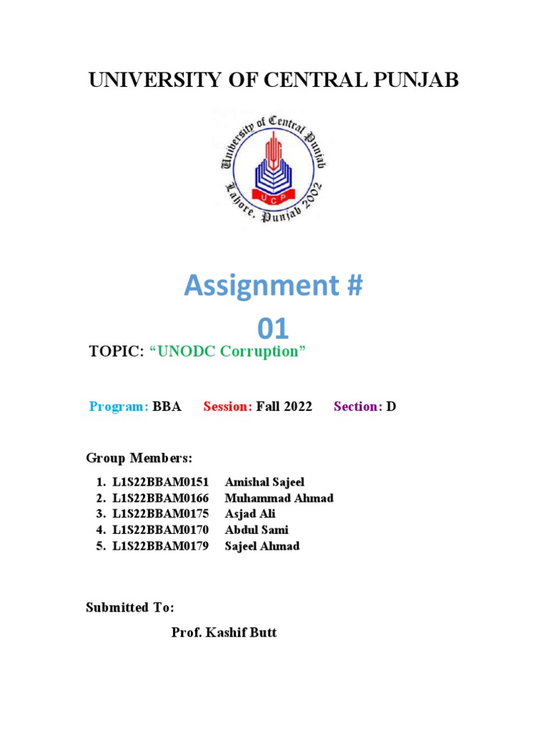 Assignment Title | PDF