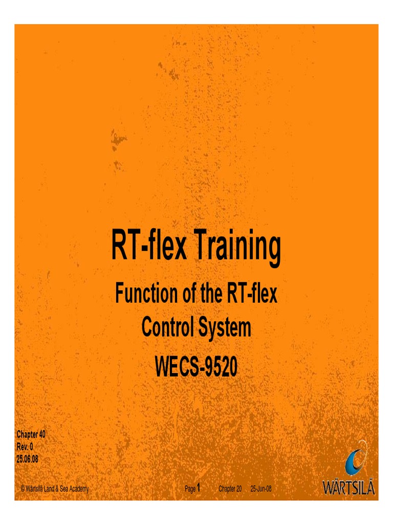 40 RT-flex Control-System | PDF | Computer Engineering | Vehicle Technology