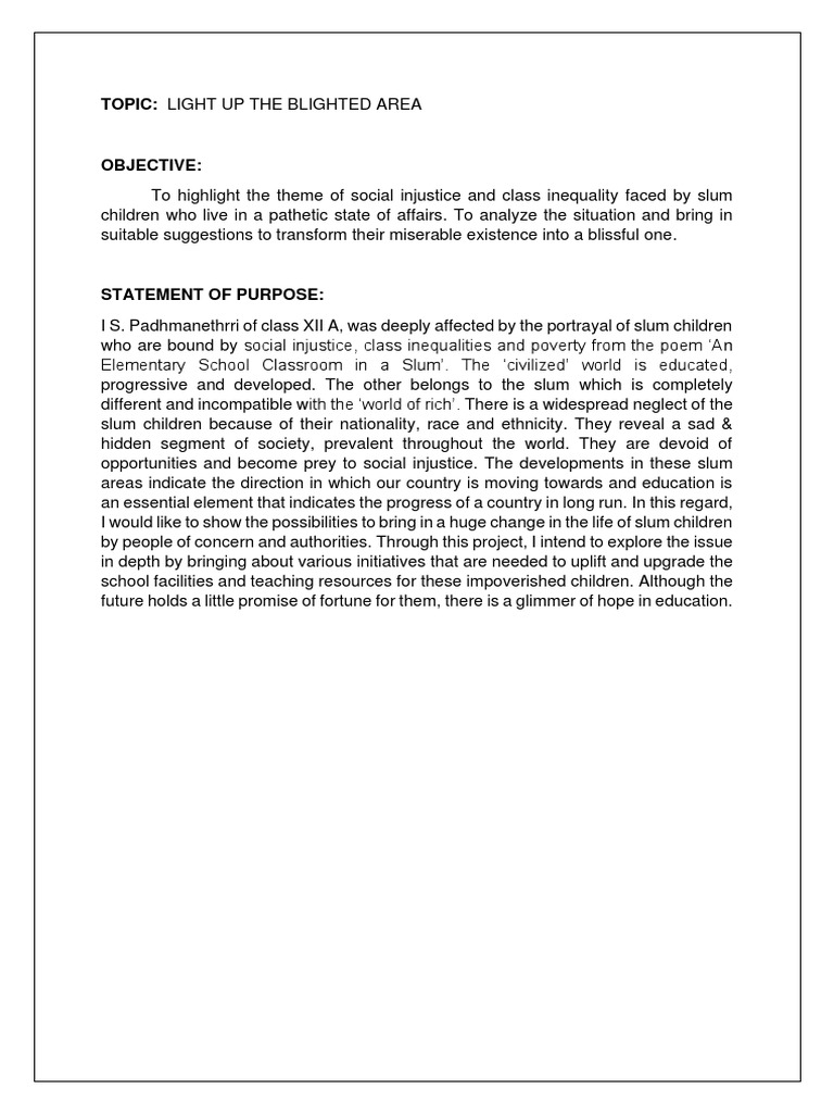 English Als Project | PDF