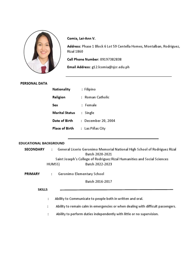 Resume in EAPP | PDF