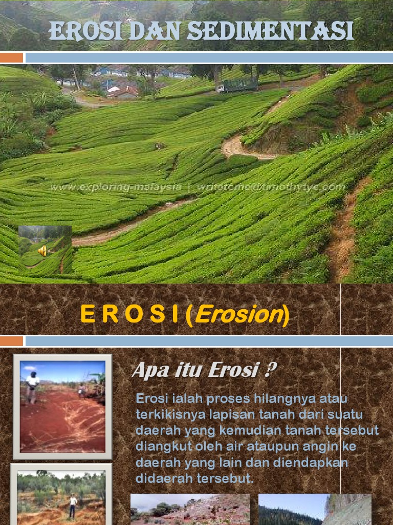 Erosi Dan Sedimentasi KSDL | PDF