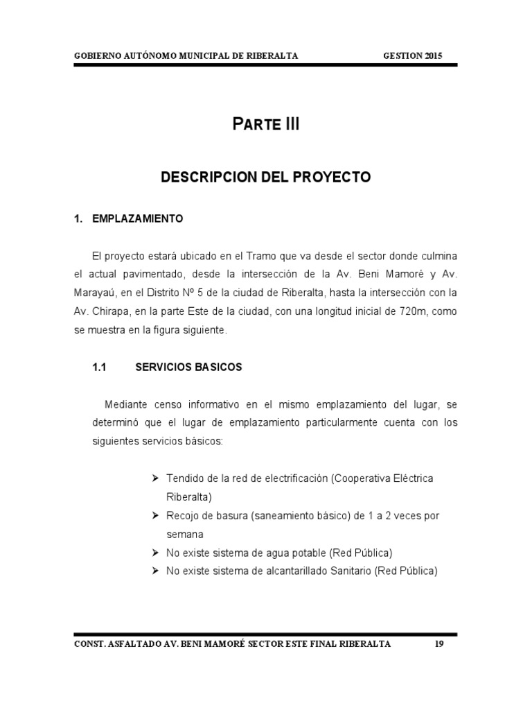 Descripcion Proyecto | PDF