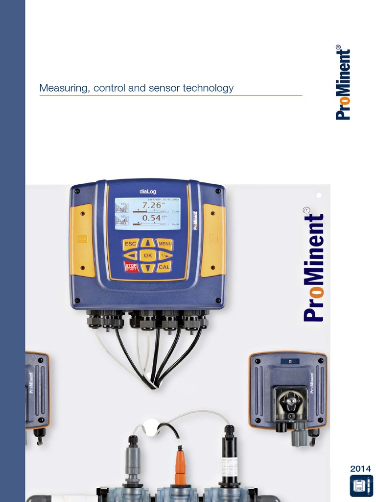 Measuring Control Sensor Technology ProMinent Product Catalogue 2014 ...