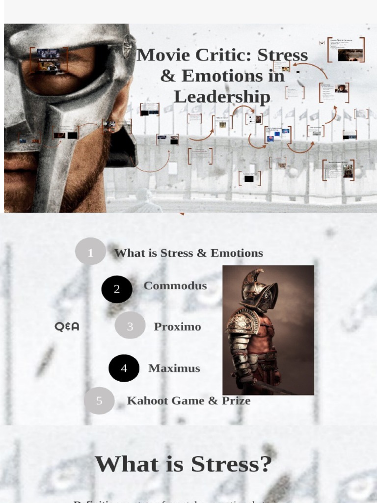 Gladiator Movie Presentation Slides | PDF