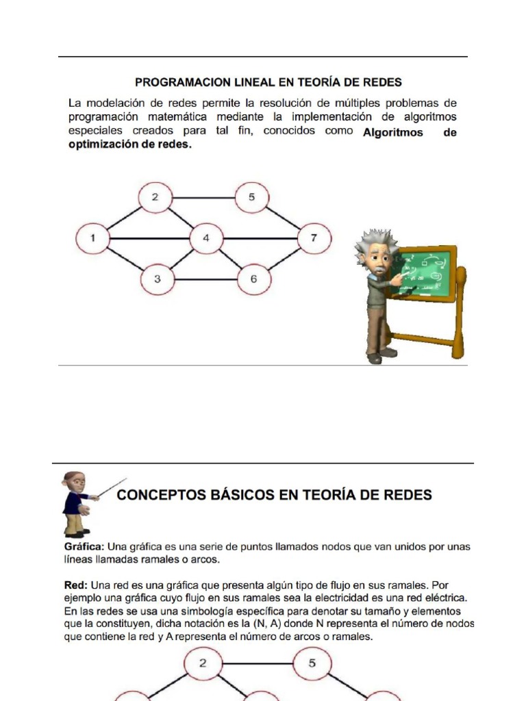 Articulo Del Tema 2.6. Programación Lineal en Teoría de Redes. | PDF