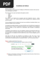 Installation de WinPython sous Windows | PDF | Python (Langage de programmation) | Bouton ...