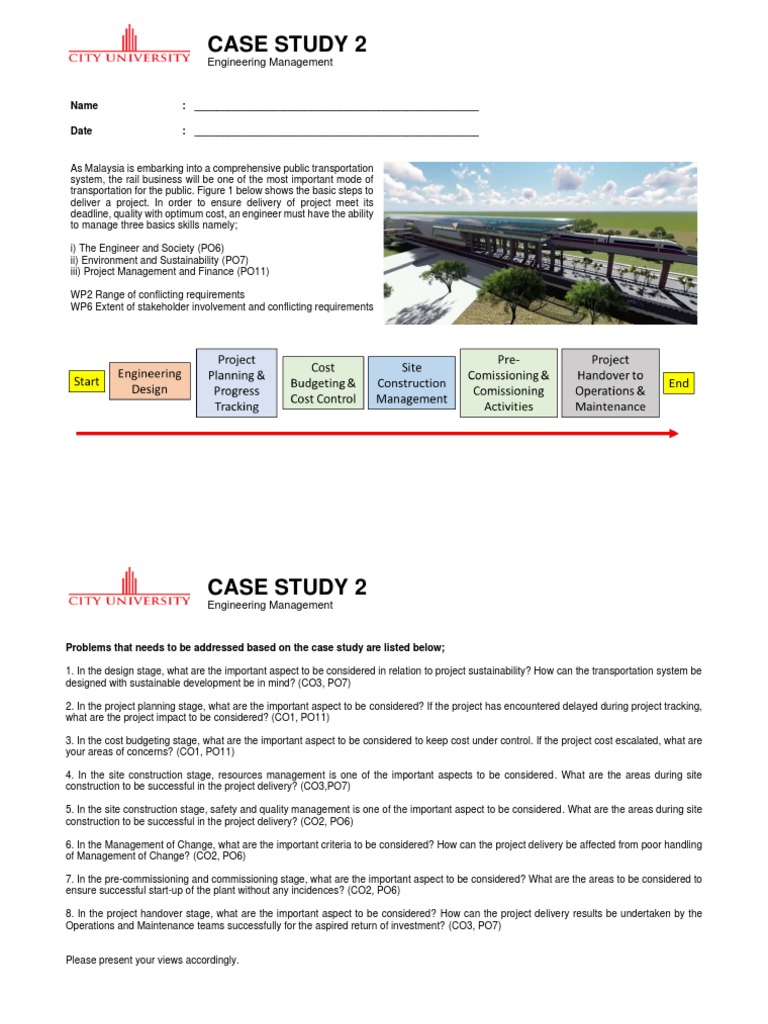 Engineering Management Case Study 2 30marks Pdf