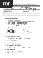 Grade 3 Math Term 2 Final Exam 2024-2025 | PDF