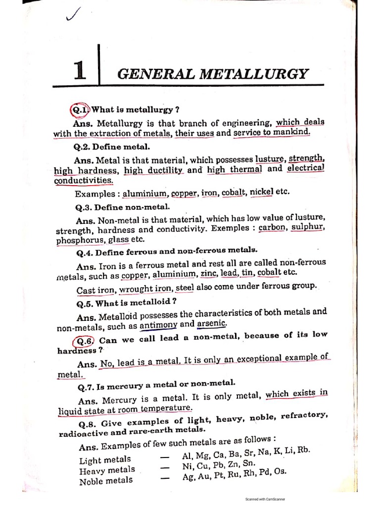 General Metallurgy | PDF