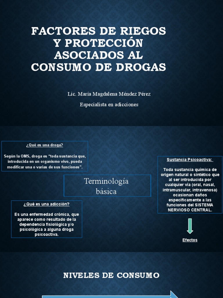 Factores de Riegos y Protección para El Consumo | Descargar gratis PDF | La dependencia de ...