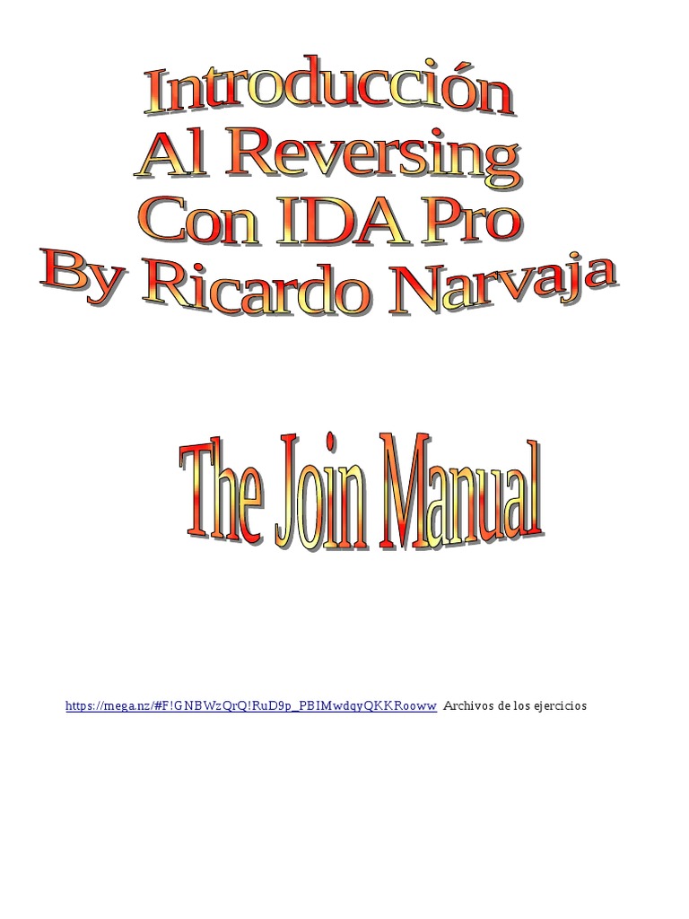 Reversing Con IDA Pro Desde Cero | PDF | Poco | División (Matemáticas)