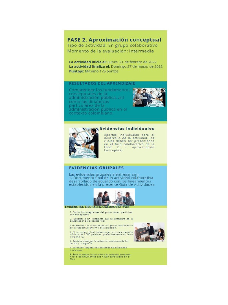 FASE 2. Aproximación Conceptual | PDF