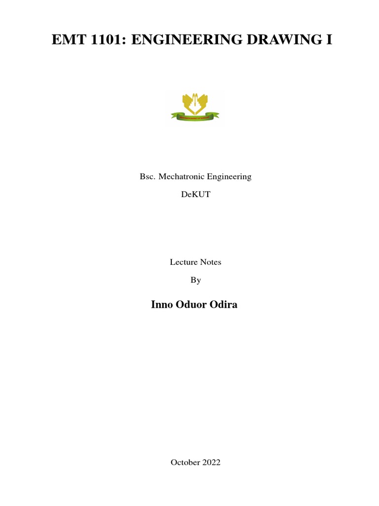 Engineering Drawing Basics and Techniques | PDF | Technical Drawing ...