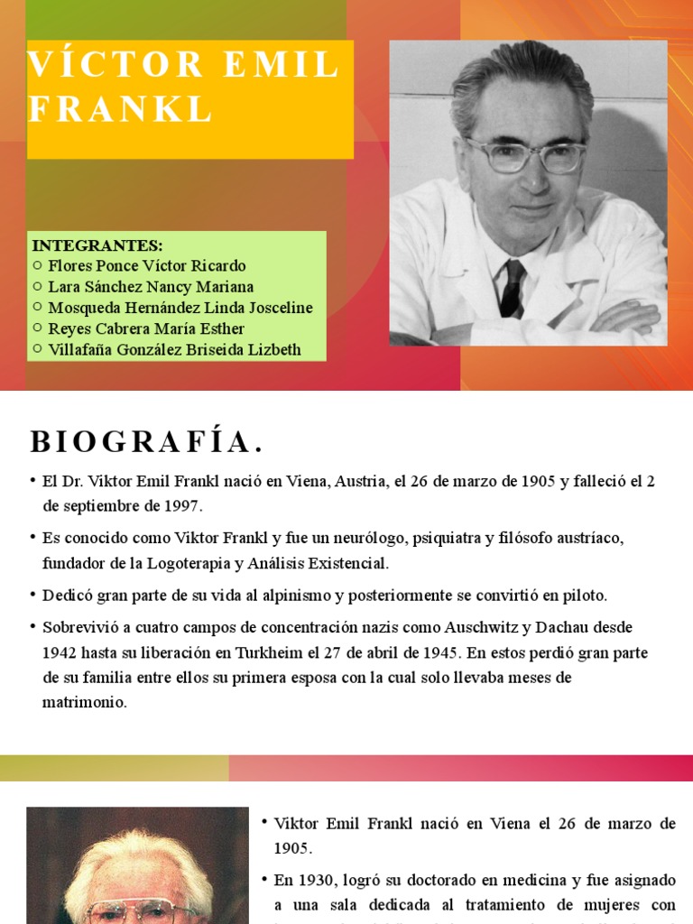 Víctor Emil Frankl | PDF | Sicología