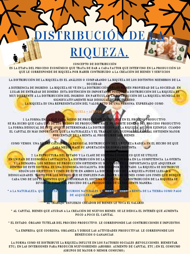 5.4 Distribución de La Riqueza. | PDF