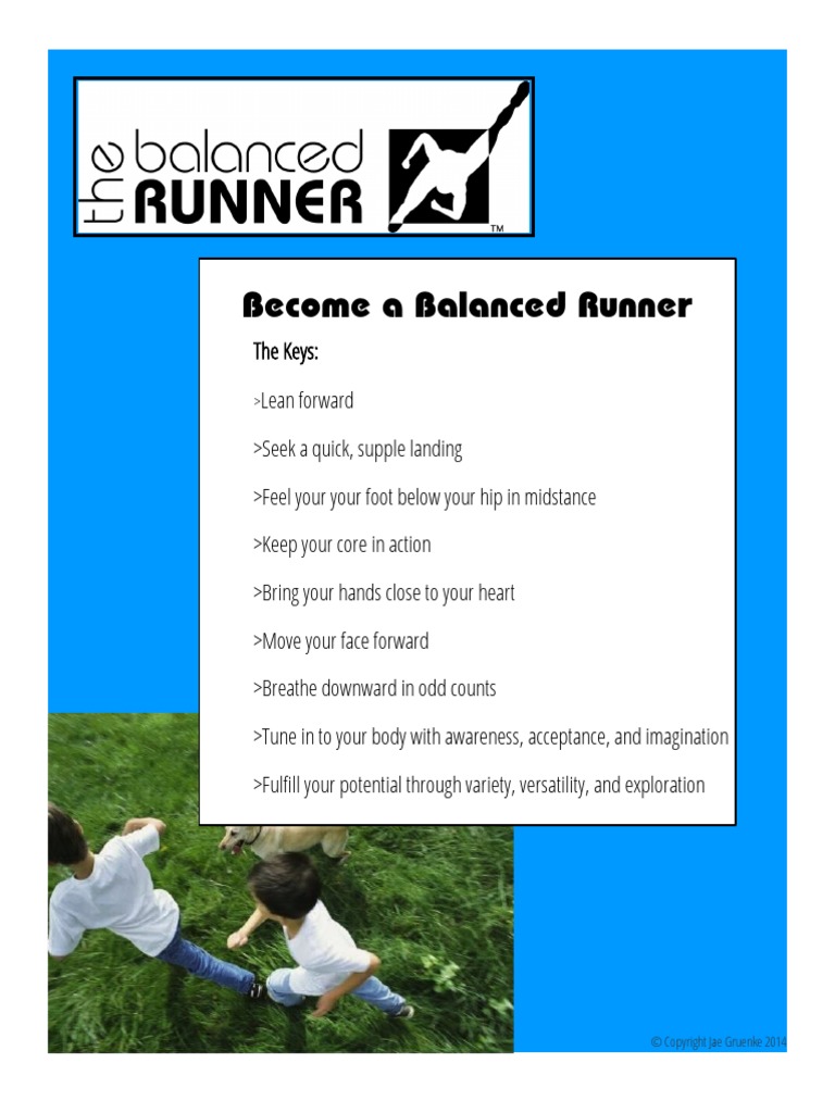 Become A Balanced Runner1 | PDF