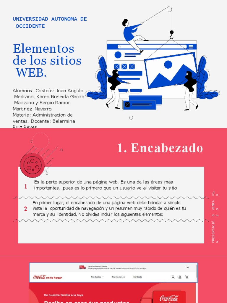 Elementos Clave de un Sitio Web | PDF | Red mundial | Internet y web