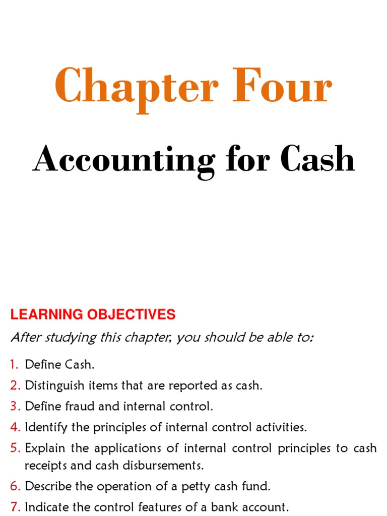 Chapter 4, Fundamentals of Accounting I | PDF