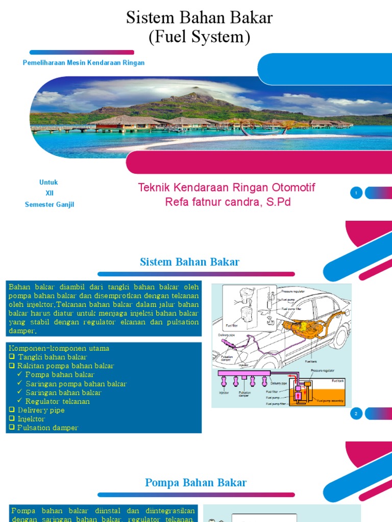 Sistem Bahan Bakar Fuel System Pdf