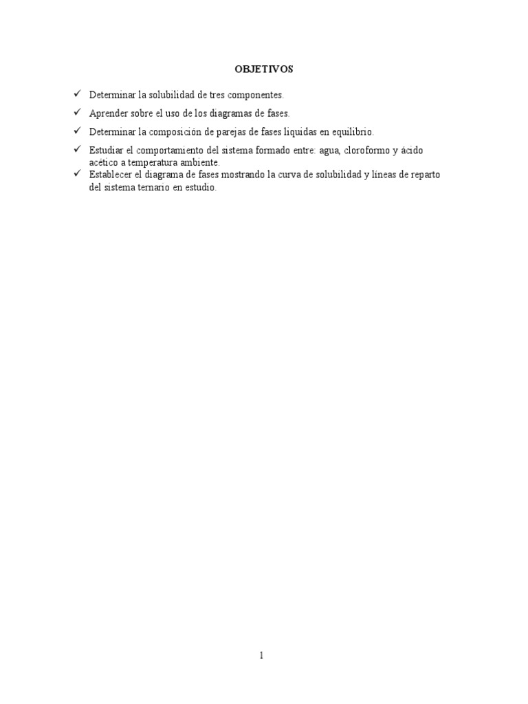 FSQ Ii Lab 8 - Sistema Ternario | PDF | Fase (materia) | Equilibrio químico