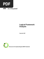 Logical Framework (Log Frame) Template | PDF