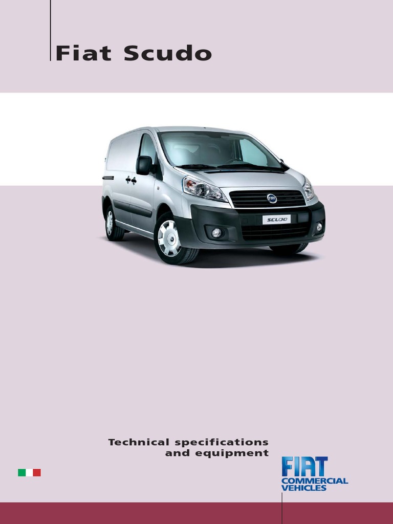 Fiat Scudo - Technical Specifications and Equipment | PDF | Window ...