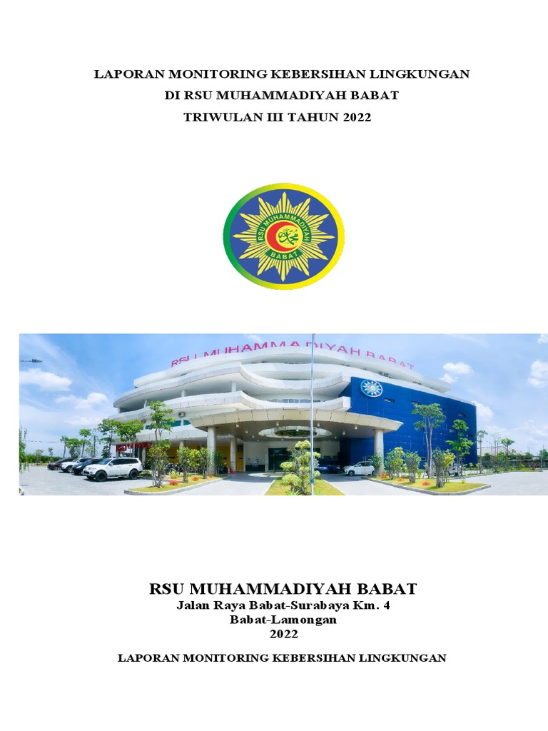 Laporan Monitoring Kebersihan Lingkungan | PDF
