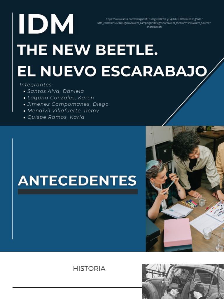 Escarabajo Idm | PDF | Marca | Economias