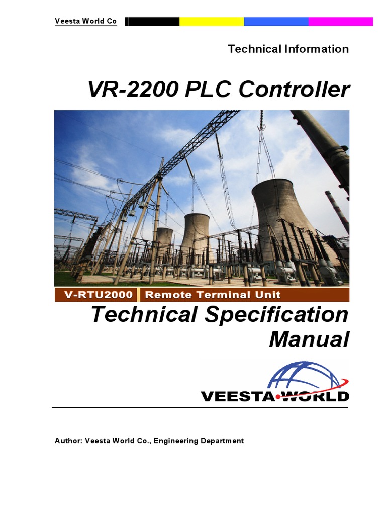 V-RTU2000 - VR-2200 Technical Specification Manual V1-0-En | PDF ...