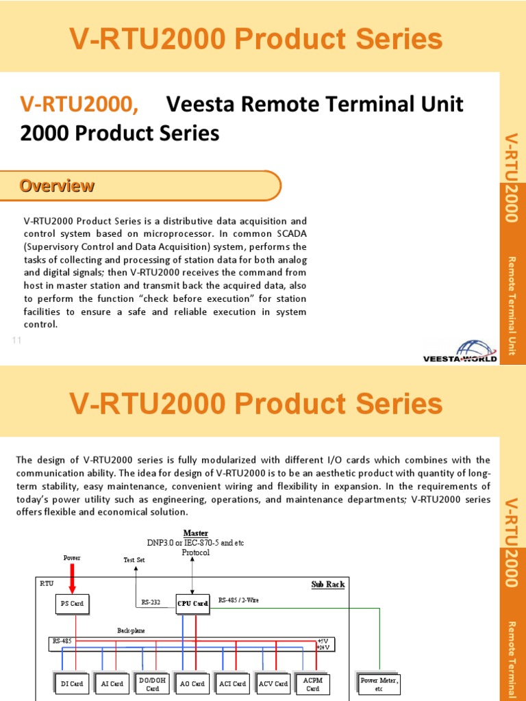V Rtu2000 Catalogue Web Download Free Pdf Electronics