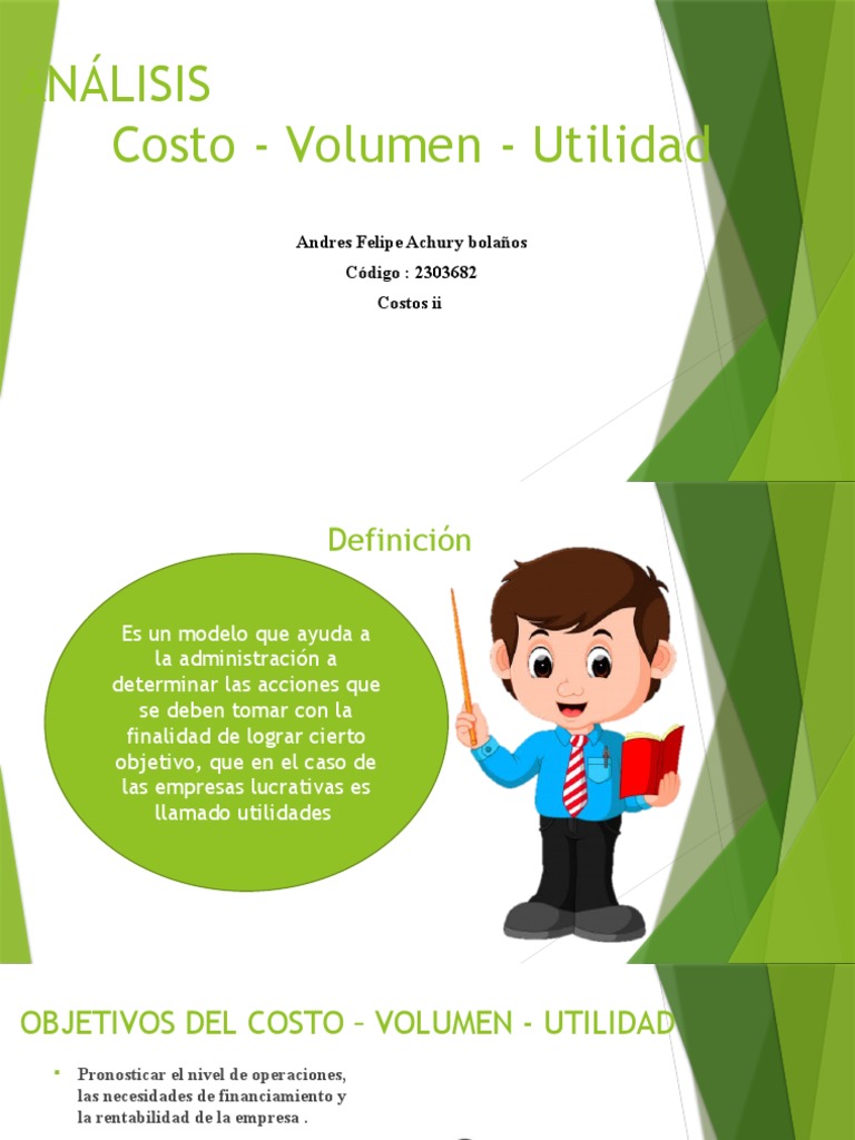 Análisis Costo - Volumen - Utilidad | PDF | Business | Precios Análisis Costo - Volumen - Utilidad | PDF | Business | Precios